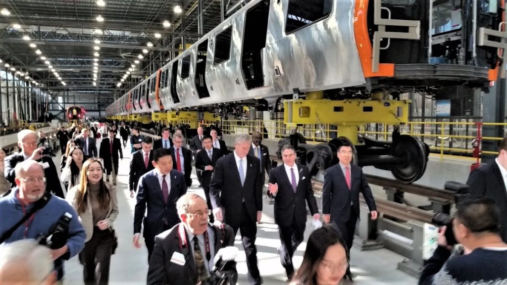 Made in the USA! CRRC Delivers Subway Cars To MBTA – bostonese.com / 双语网